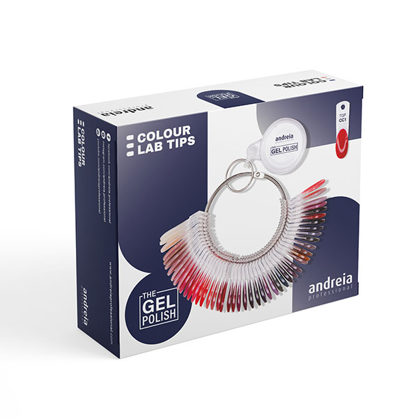 Argola com cores Color Lab Tips The Gel Polish Andreia | Jorge ...