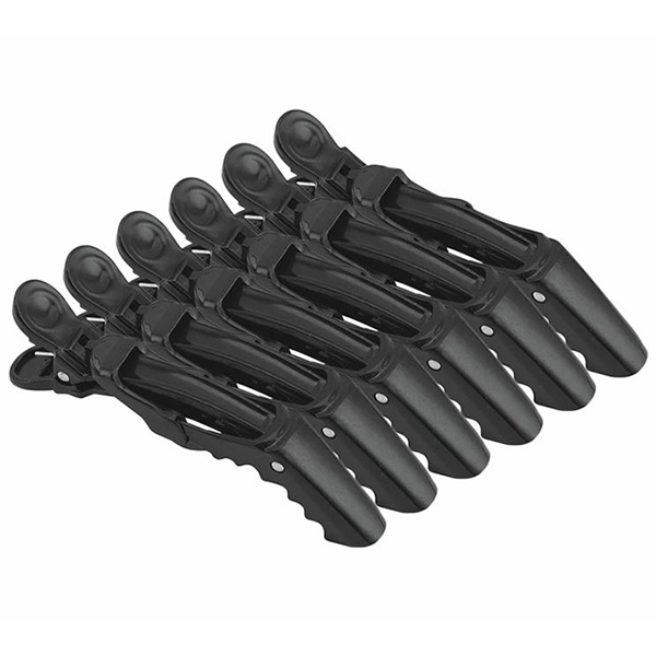 Molas para cabelo plástico articuladas 6u | Jorge Gonçalves Lda.